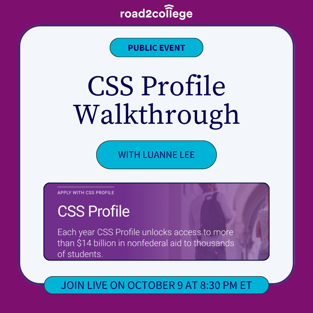 Join Our Step by Step Walkthrough of the CSS Profile